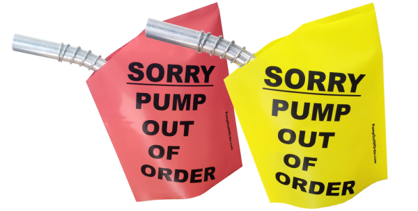 Pump Out Of Order Bags (6 pack) - PumpOutOfOrder.com